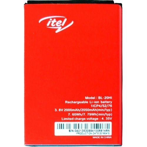 Itel BL-20HI Battery for Itel A32F - 2050mAh | Daraz.com.bd