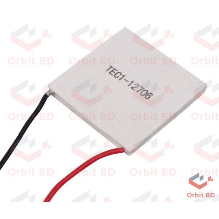 Peltier TEC1 12706 12V 60W 6A Thermoelectric Cooler Module - Perfect ...