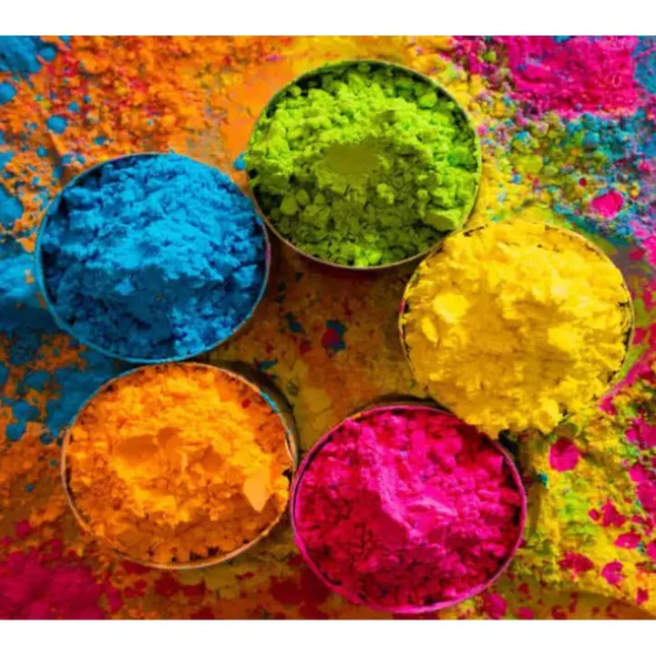 Festival Celebrating Powder Abir Rong 5 Color For Brithday, Wedding And ...