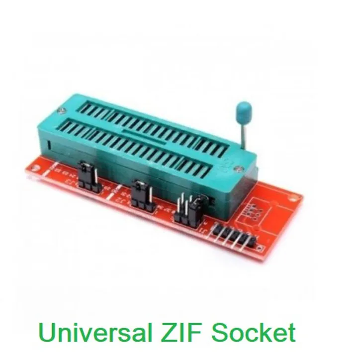 Universal ZIF Socket Breakout Board Circuit 2.54mm Pitch 40 Pins ZIF ...