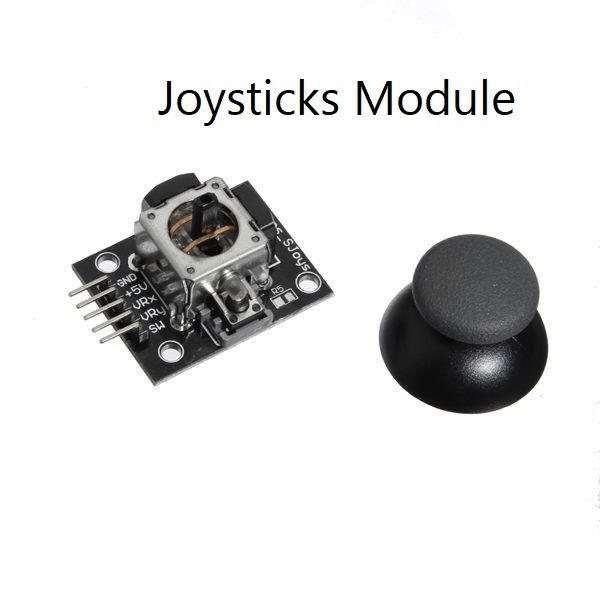 KY023 JOYSTICK Module Dual Axis XY Joysticks 5 Pin Leads 5V Joysticks Module PS2 Joystick ...