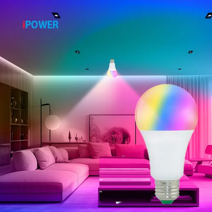 7 Colors RGB Bulb LED Multicolor Bulb E27 Base AC 220V Household Lighting | Daraz.com.bd