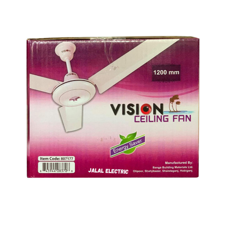 VISION Ceiling Fan 48" Ivory | Daraz.com.bd