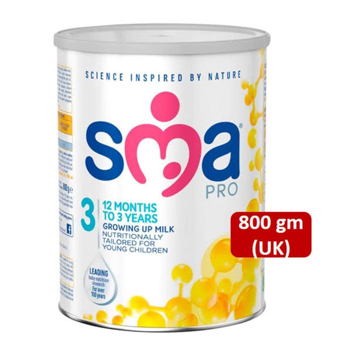 SMA_3 PRO Growing Up Milk (From 1 to 3 Years) 800 gm | Daraz.com.bd