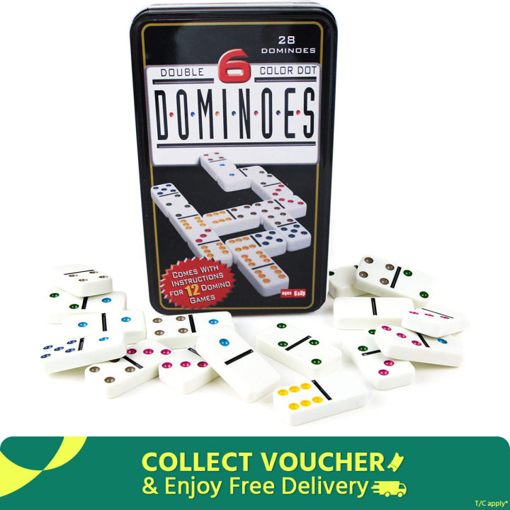 DOMINOES Games - 28 Pcs - 1 Set Without Catalog | Daraz.com.bd