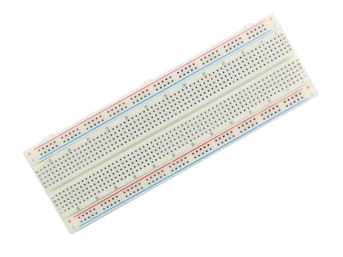 MB102 Solderless Breadboard 16.5x5.5cm 830 Point Prototype PCB MB-102 Breadboard Use Project Uno ...
