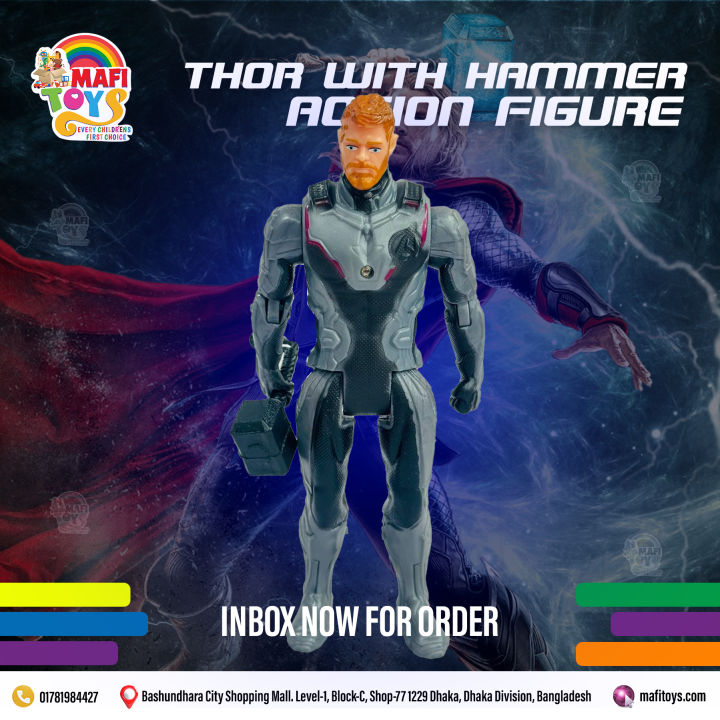 Marvel Action Figure Avengers TITAN Hero Endgame Character Thor | Daraz ...