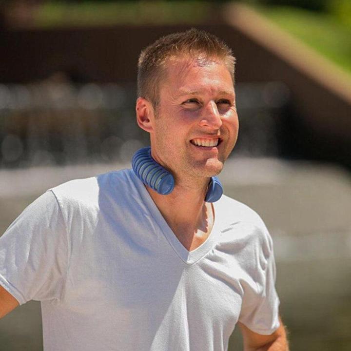 Neck Air Cooler Body and Neck Cooling Band Personal Cooling System Body ...