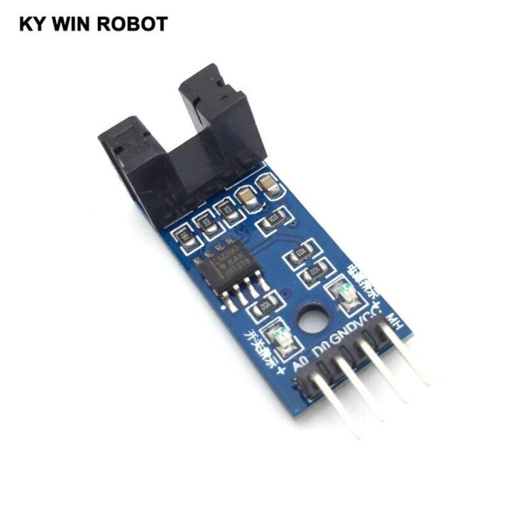 【happy one】1PCS Type IR Optocoupler Speed Sensor Module LM393 For Arduino Groove Coupler 3.3V-5V ...