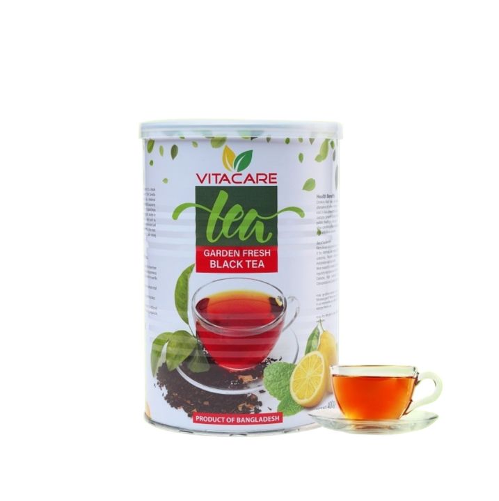 Vitacare Black tea Metal Can 400 gm | Daraz.com.bd