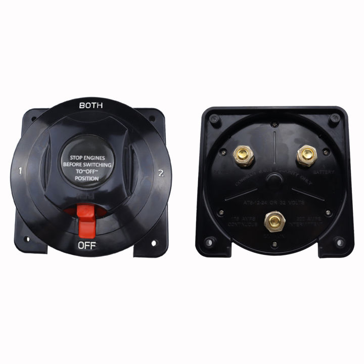 LI Marine DC Battery Selector Switch 3 Position 300 Maximum Amp 4-Level ...