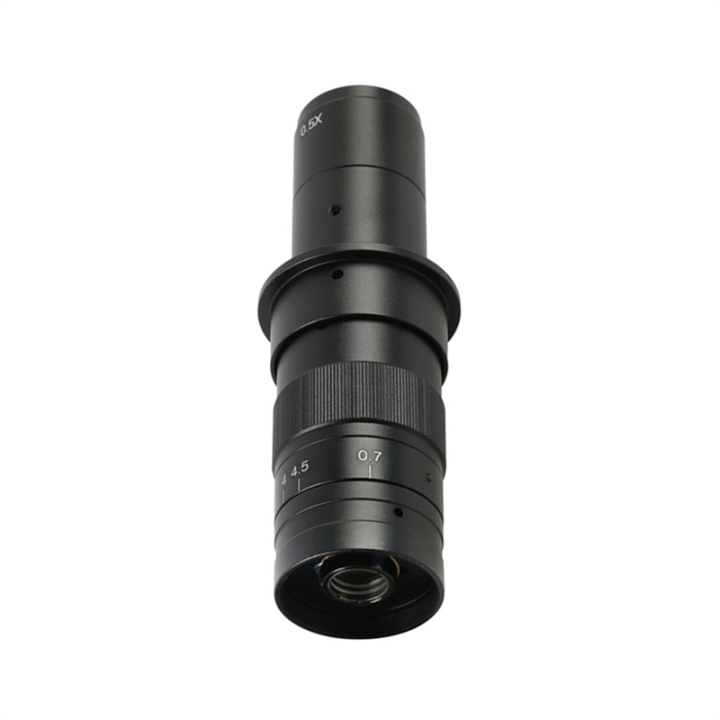 Magnification Adjustable 180X Zoom C Mount Lens 0.7X-4.5X Magnification ...
