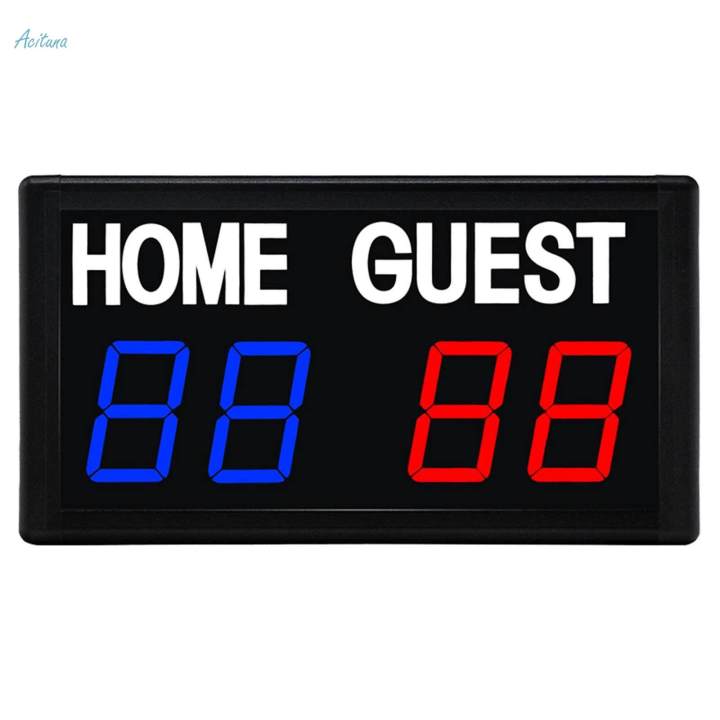 Electronic Scoreboard Portable Score Counter Soccer Referee Scoring ...