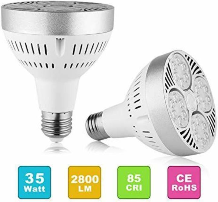 For Led Par24 45W Spotlight Par 24 Bulb White Colour Light E27 Indooor ...