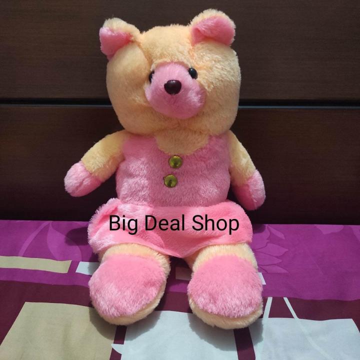 Premium quality soft 1.5 feet frock teddy bear | Daraz.com.bd