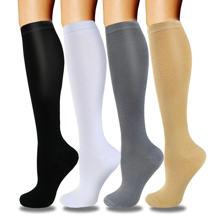 Hiking Running Men's Compression Socks Women Promote Blood Circulation ...