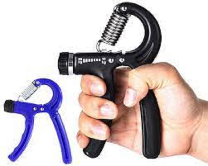 5-60Kg Gym Fitness Hand Grip Men Adjustable Finger Heavy Exerciser ...