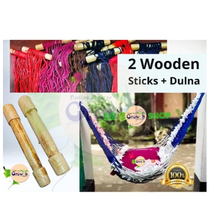 wooden Dulna Adult Rope bed Hanging Dulna | Daraz.com.bd