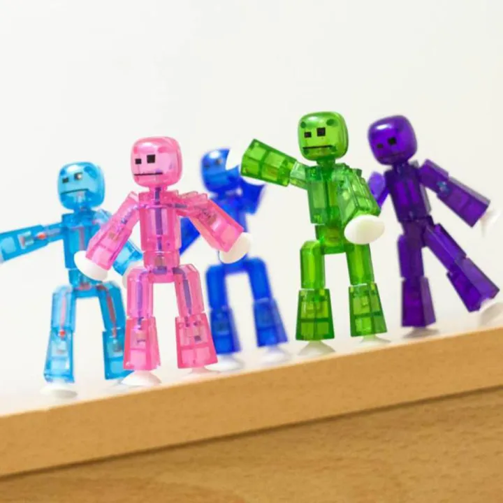 Sucker Sticky Robot 1Pcs/2Pcs Set Photography Animation Studio Sucker ...