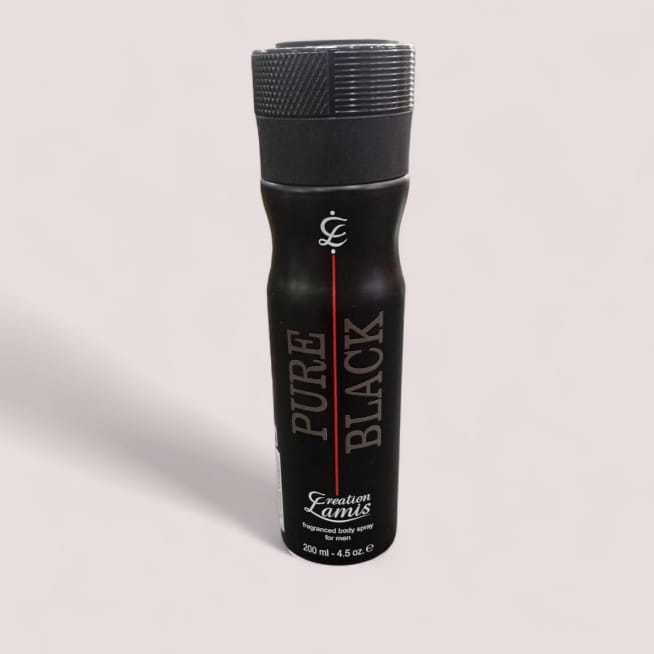 International UAE product Body Spray Creation Lamis Pure BLack perfume ...