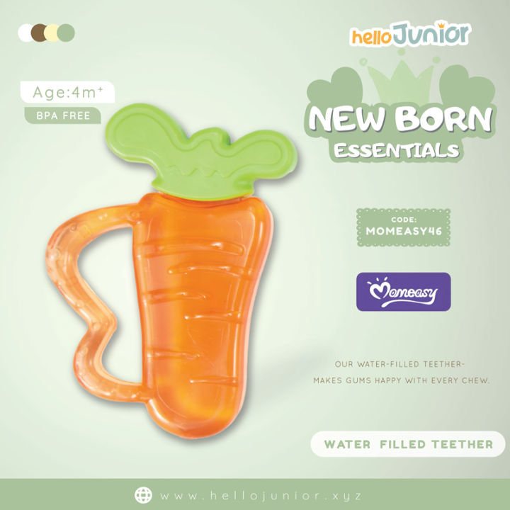 Momeasy water filled Teether 4m+,Orange | Daraz.com.bd