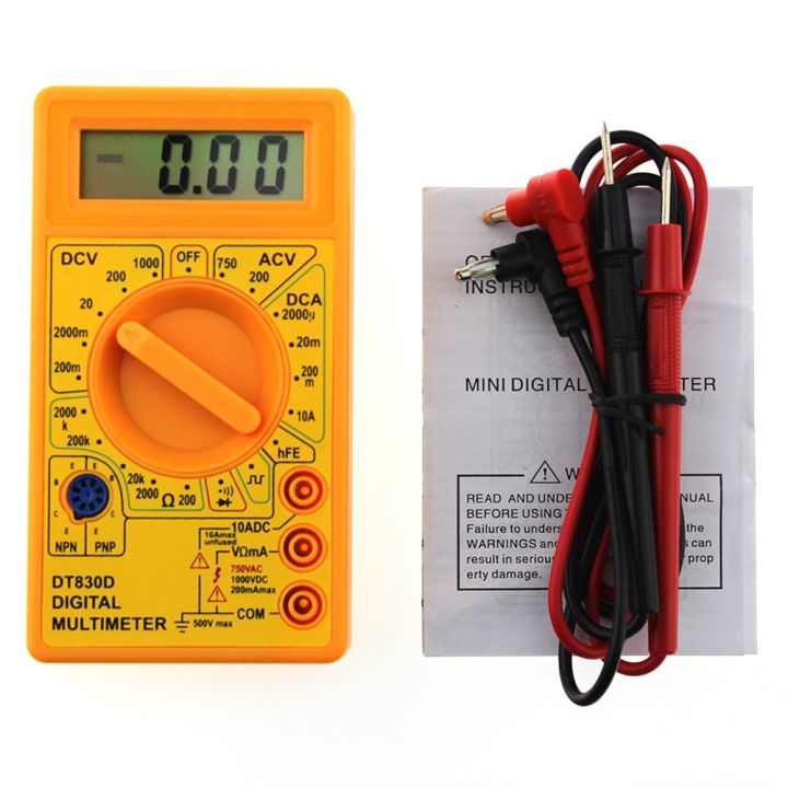 DT-830D Digital Multimeter with Buzzer | Daraz.com.bd