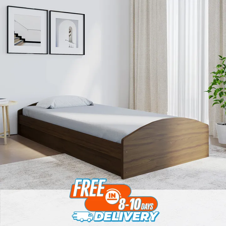 Nice Furniture Single Bed for Hostel Life, Box Khat For Bedroom Living ...