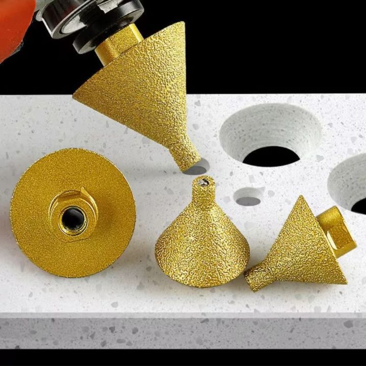 【User-friendly】 Portable M10 Thread Beveling Chamfer Bit Grinding Head ...