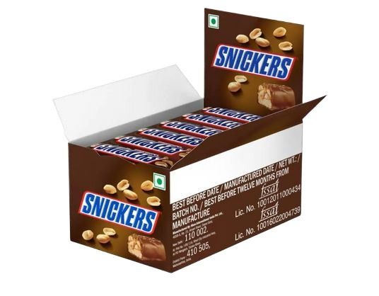 Snickers Chocolate (Indian) 12gm - 20Pcs Box | Daraz.com.bd