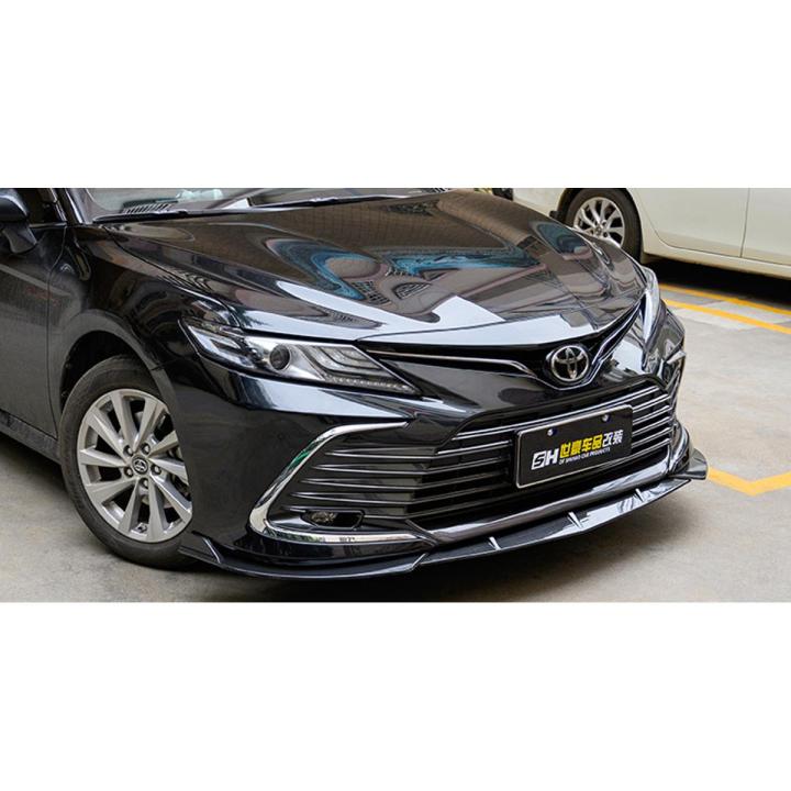 3Pcs Car Body Kit Auto Front Bumper Lip Splitter Spoiler for Toyota ...