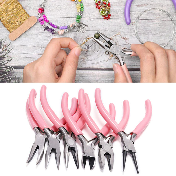 【Special Promotion】 Mini Pliers Diagonal Round Bent Nose Handcraft ...