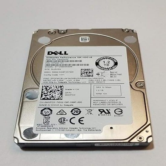 1.2TB SAS 10K rpm SFF 2.5" Enterprise Hard Drive | Daraz.com.bd