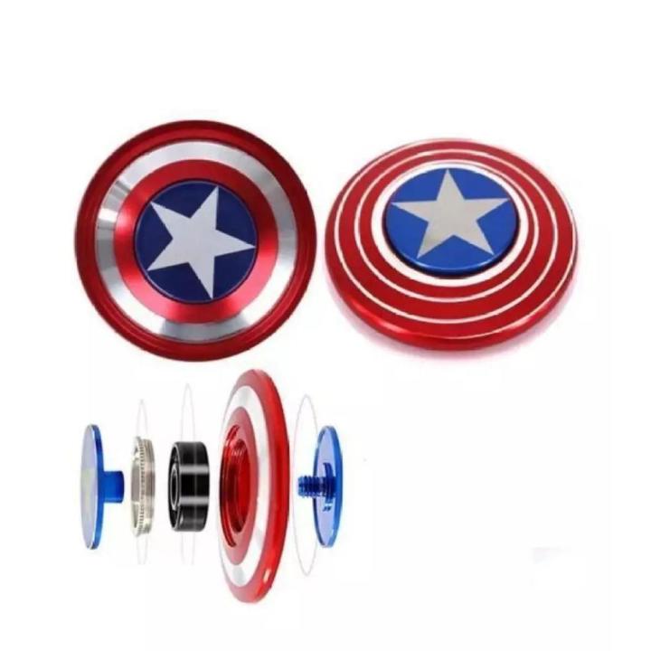 Metal Fidget Spinner - Yellow | Daraz.com.bd