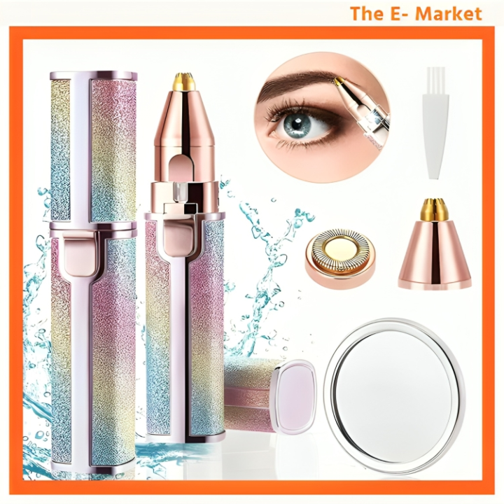 2-in-1 Lady Shaver Flawless Eyebrow Trimmer for Women | Daraz.com.bd