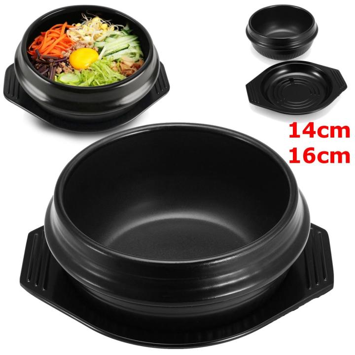 14cm Korean DOLSOT with Trivet, Big Sized Kitchen Stone Bowl ...