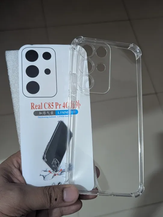 Realme C85 Pro Premium Silicone Case Crystal Clear Soft TPU Ultra-Thin ...