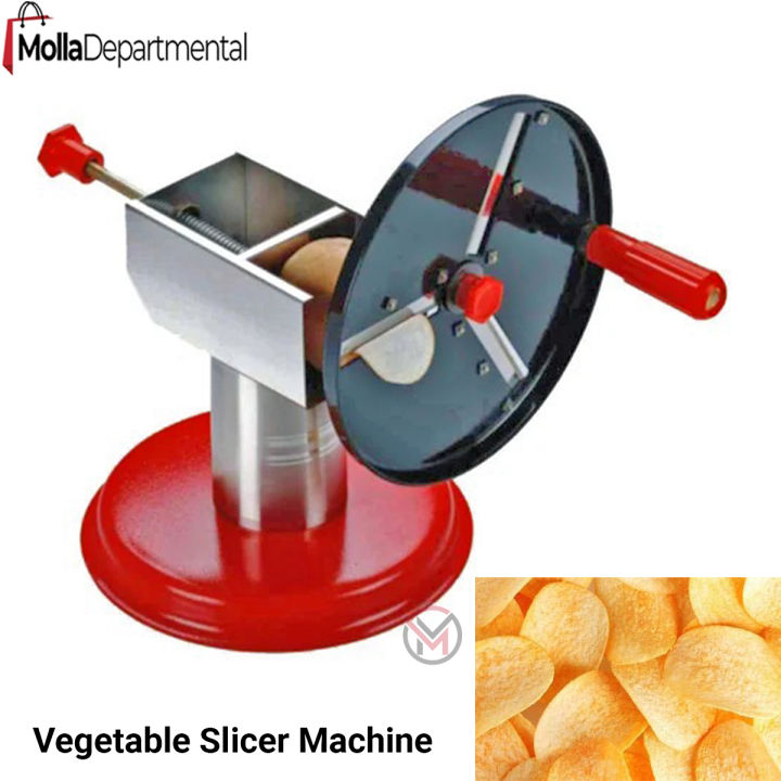 Stainless Steel Vegetable Slicer | Wafer Maker Machine | Daraz.com.bd