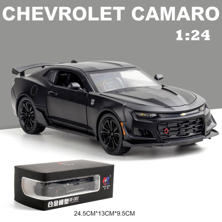 CheZhi 1:24 Chevrolet Camaro Bumblebee Diecast Alloy Car Luxurious ...
