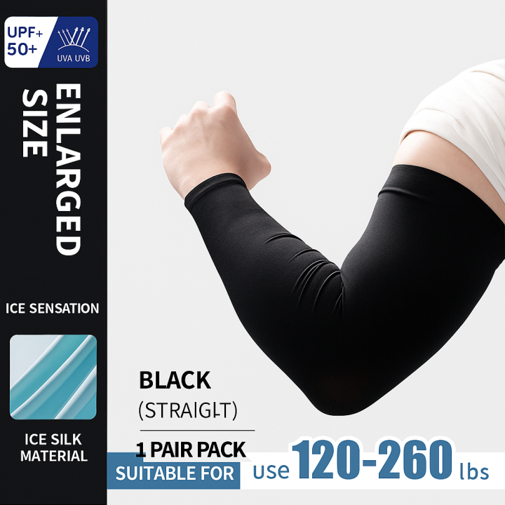 Unisex Lightweight Arm Sleeves for Sun Protection – UV-Blocking ...
