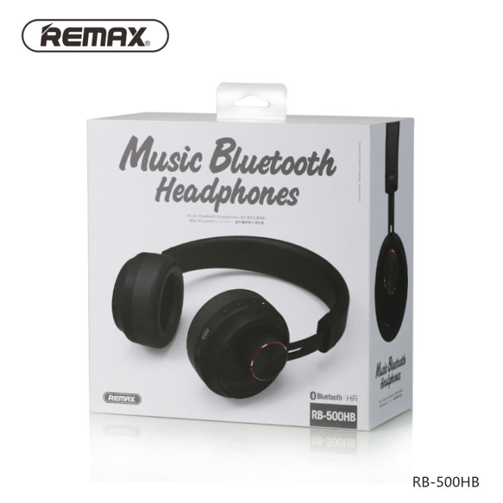 REMAX RB-500HB WIRELESS BLUETOOTH MUSIC HEADPHONE | Daraz.com.bd