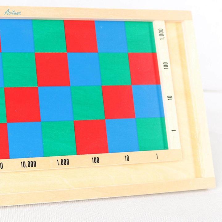 Wooden Mathematics Teaching Board Math Manipulative for Presents ...