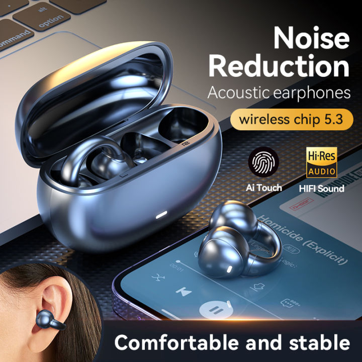【Readystock】 + FREE Shipping+ COD M55 TWS Ear Hook Headset Sport ...