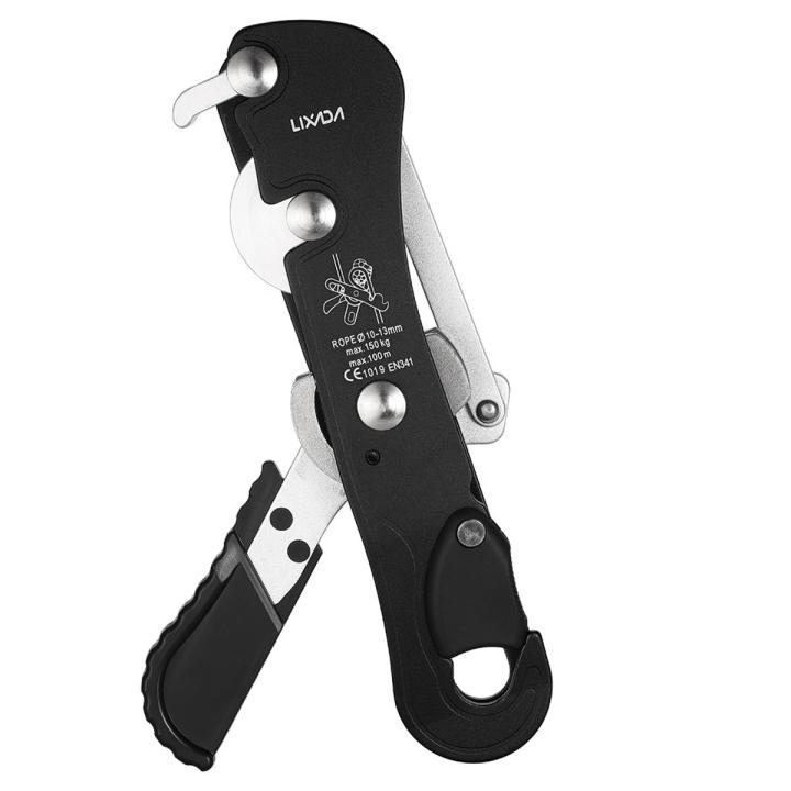 Outdoor Stop Descender Self-braking Self Locking Hand Control Descender ...