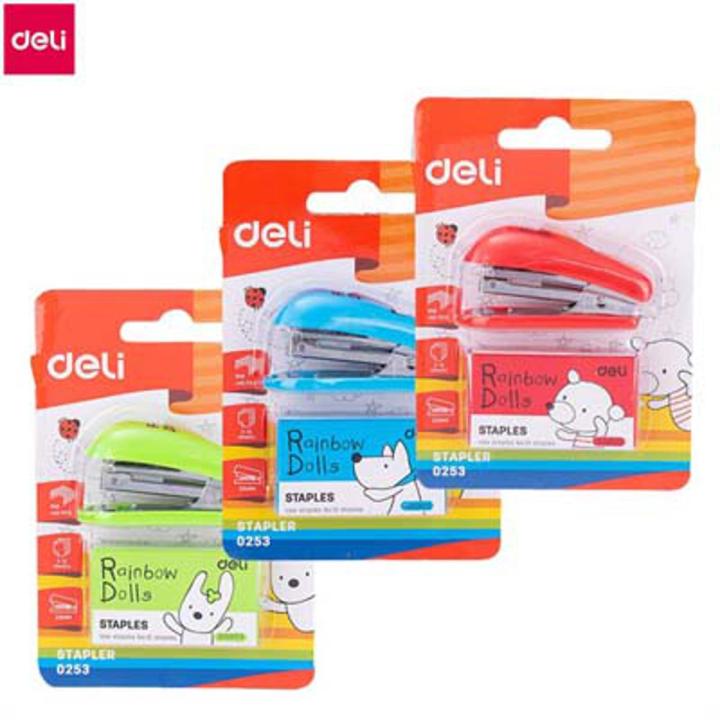 Deli E0253 Stapler 10# (Assorted) | Daraz.com.bd