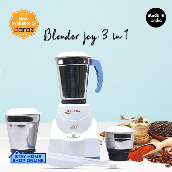 Sahara Blender & Grinder Joy 500 watt 3 in 1 | Daraz.com.bd