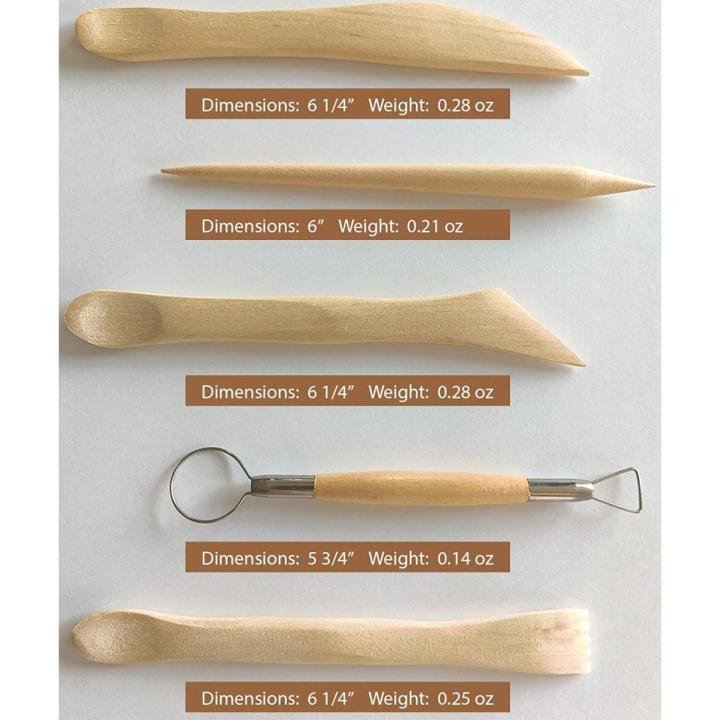 Clay Tools Kit (5 Pack) - Clay | Daraz.com.bd