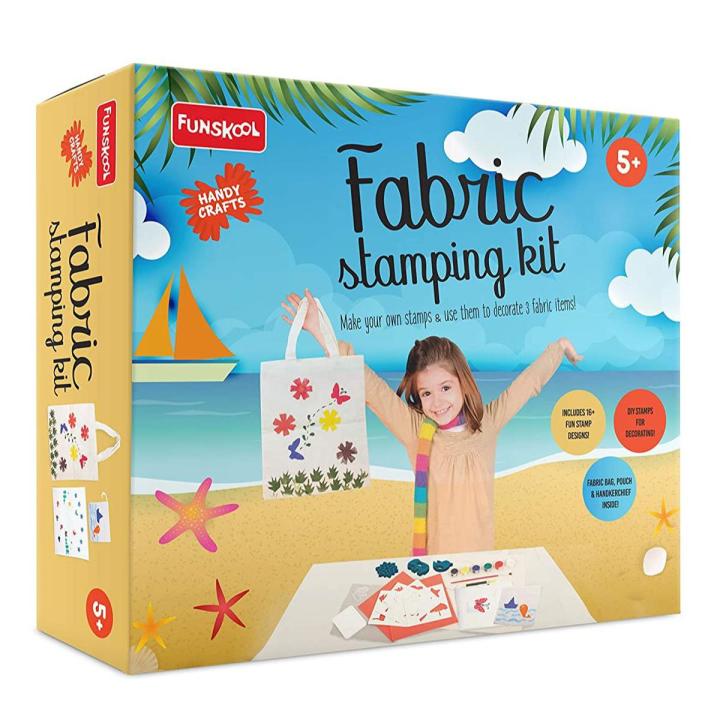 Handycrafts - DIY Stamping kit , Block Printing Kit , 5 Years ...