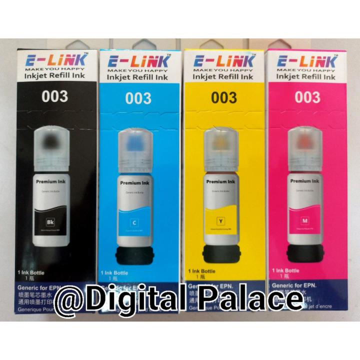 Epson Printer 003 Ink 70ml Black,Cyan,Magenta,Yellow. Made In China ...