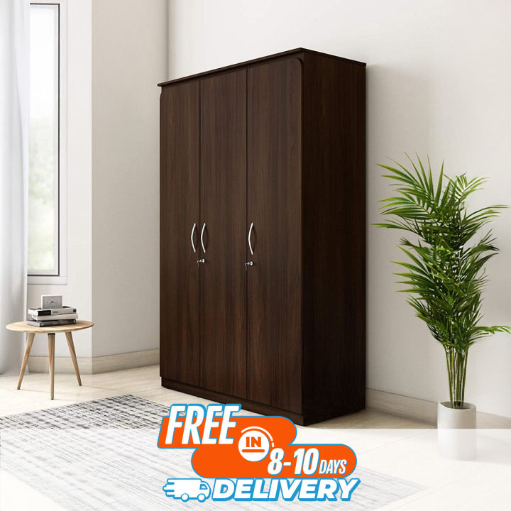 Andormahal Classic (MDF) 3 part Almirah | Daraz.com.bd