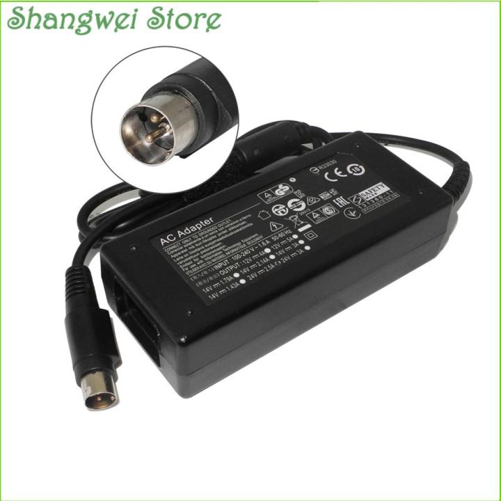 24V 2.5A 3PIN 60W Power Adapter Power Charger For NCR RealPOS 7197 POS ...